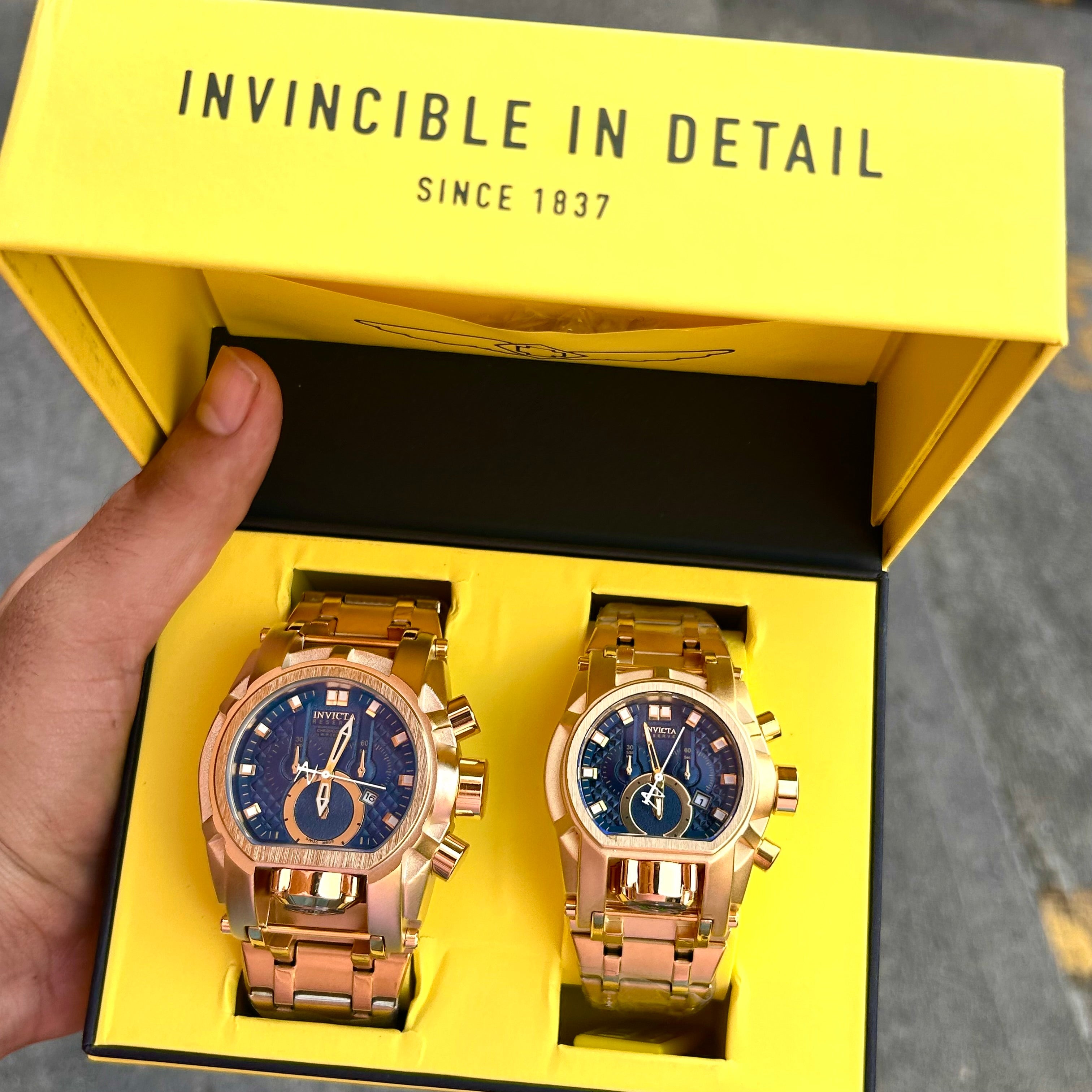 INVICTA BOLT ACERO PAREJA REF-DA – Watshop